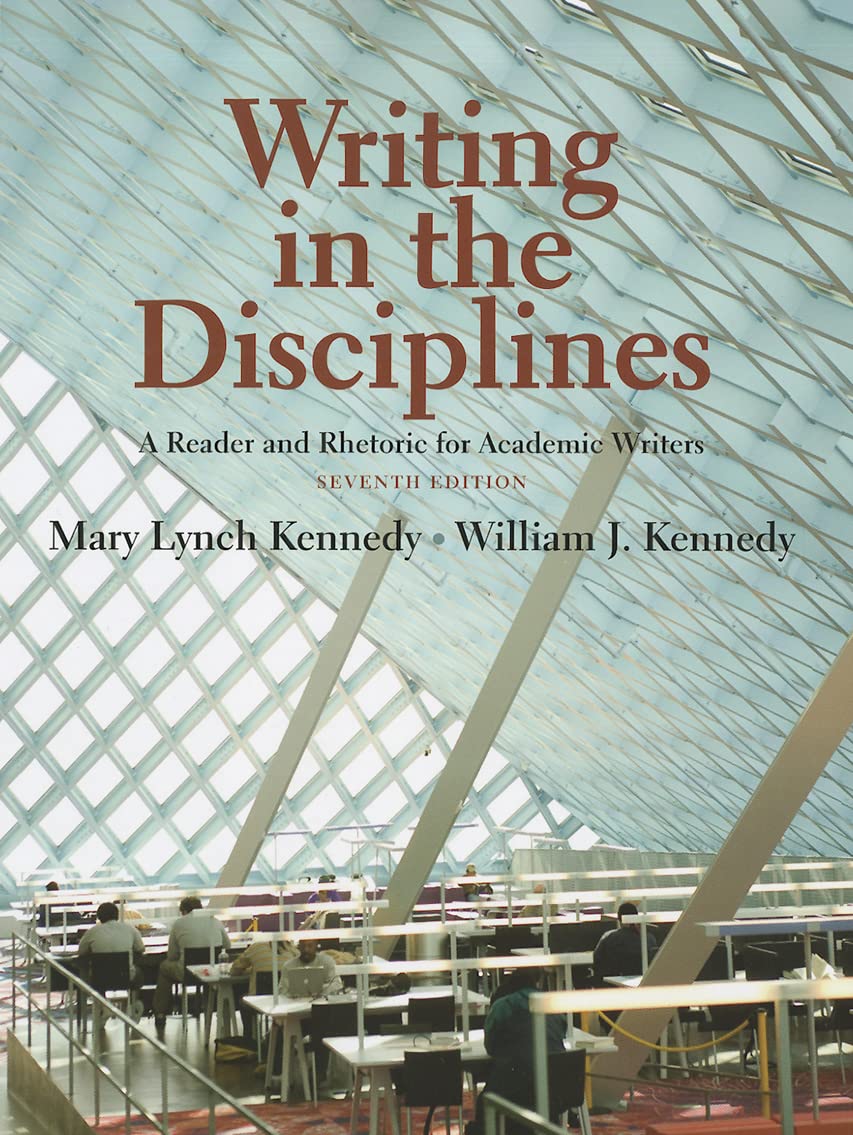 Amazon.com: Writing in the Disciplines: A Reader and Rhetoric Academic ...