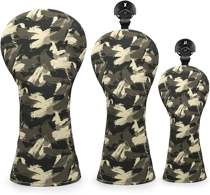 Amazon.com : Barudan Golf Headcovers Head Covers Set 13 H- Nylon Golf ...