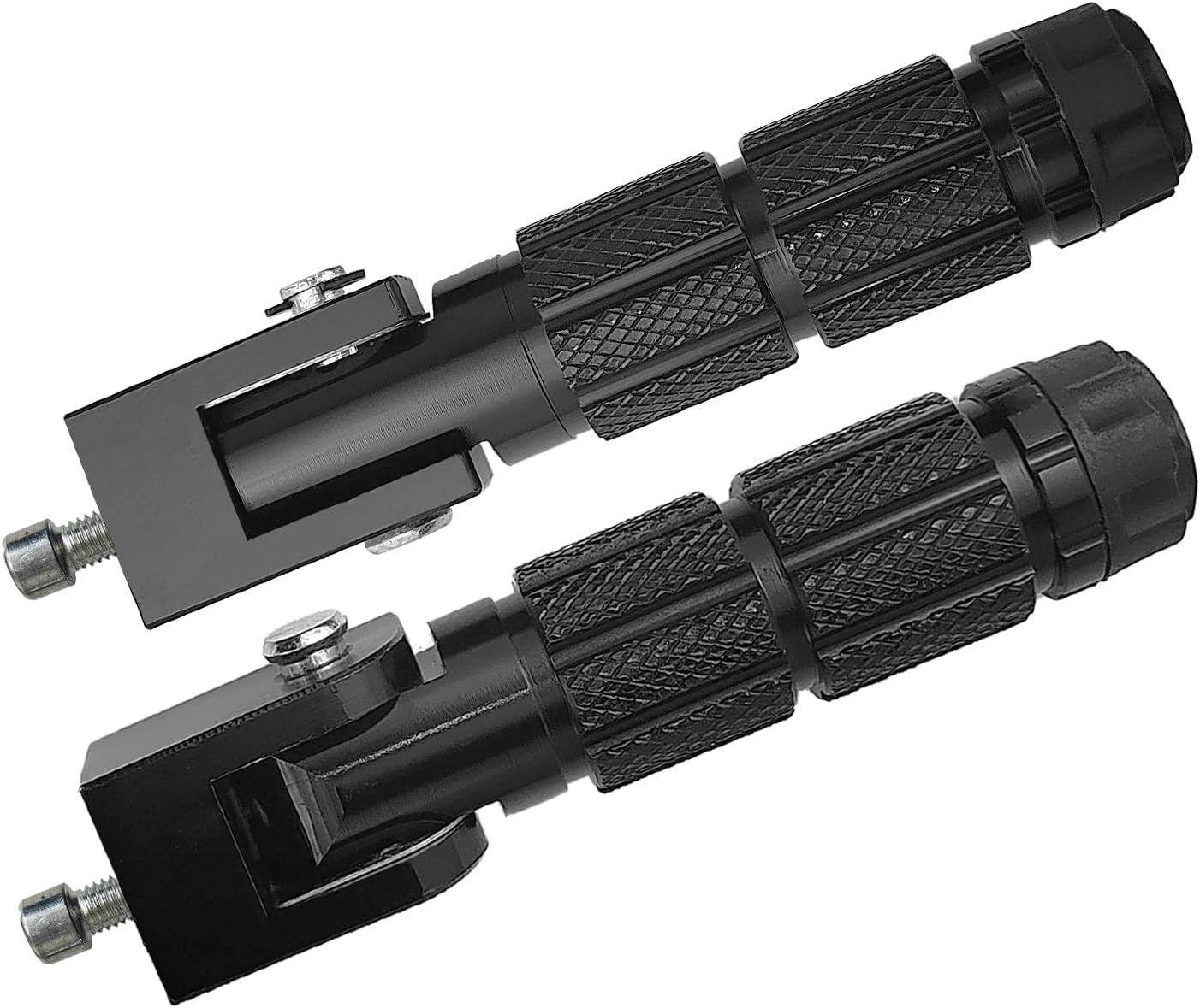 Amazon.com: Tongze 8mm Universal Motorcycle Footpegs: Folding Passenger ...