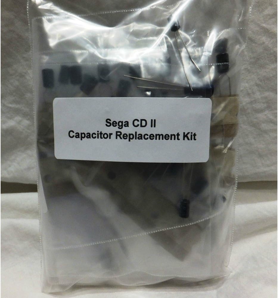 Amazon.com: Sega CD 2 Capacitor Replacement Kit; Fix no/low sound, no ...