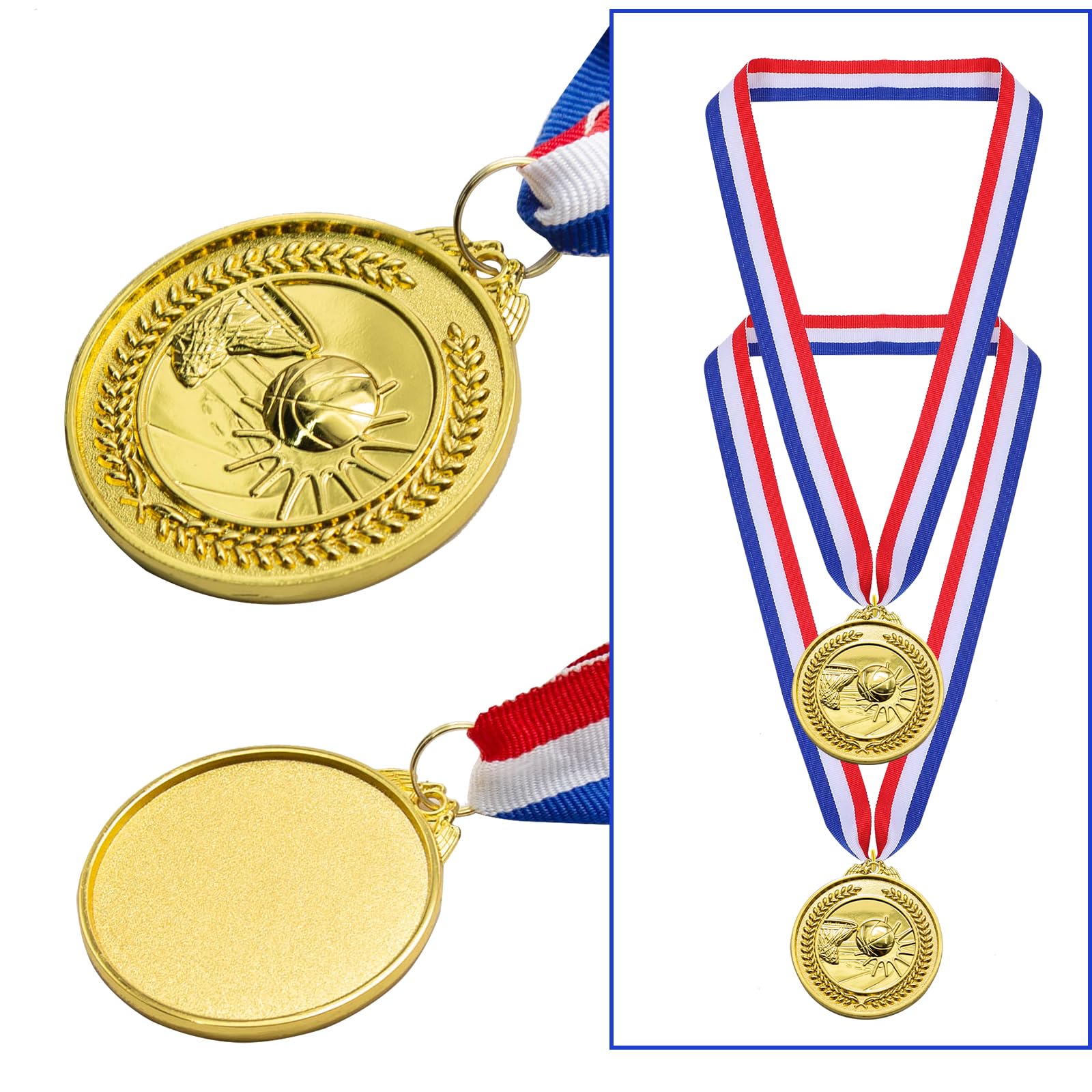 Soccer Keychain MECCANIXITY Basketball Medals 2 Inch, Bronze Award ...