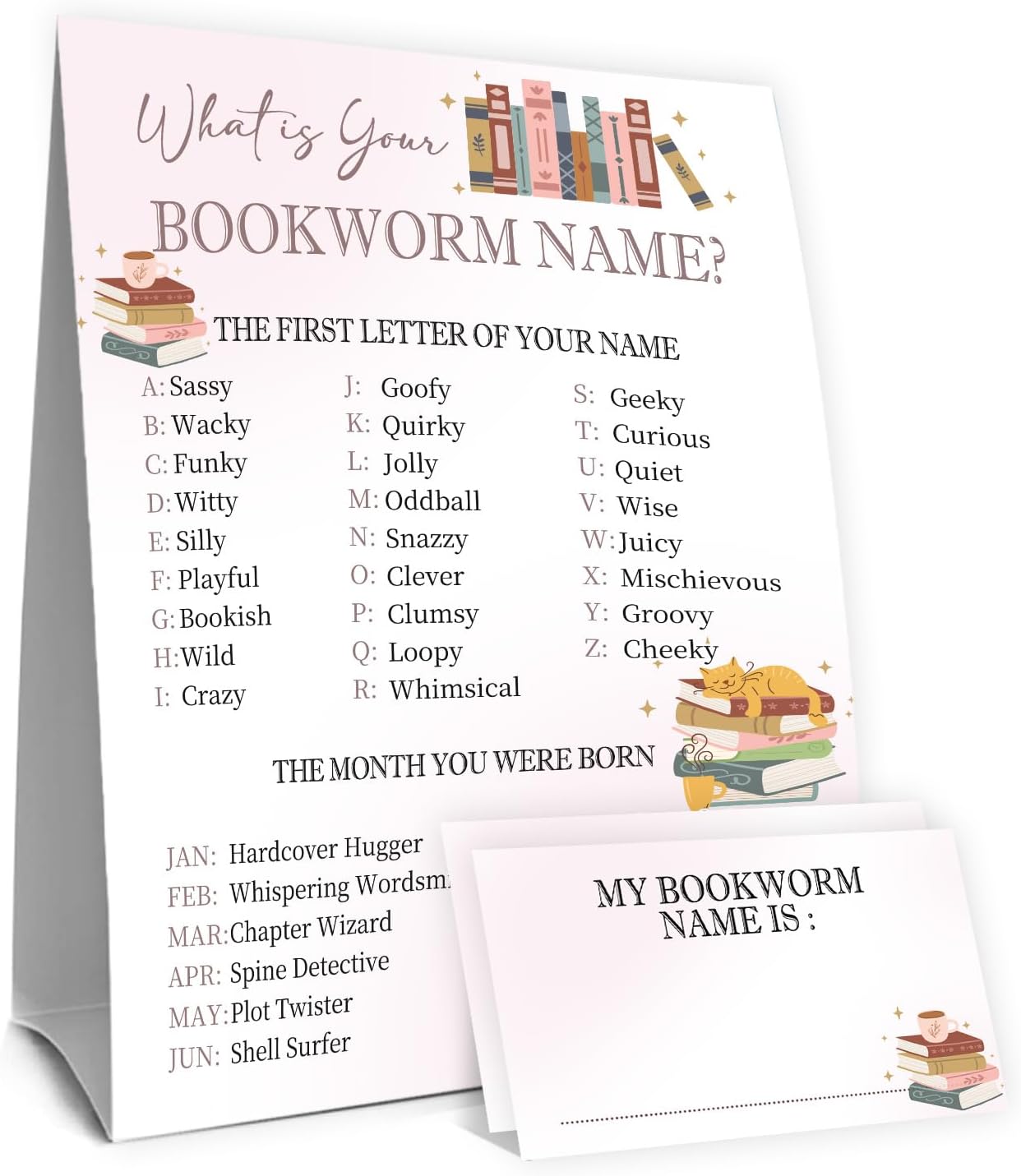 Amazon.com: MJSXY Book Party Decorations, Bookworms Theme Birthday ...