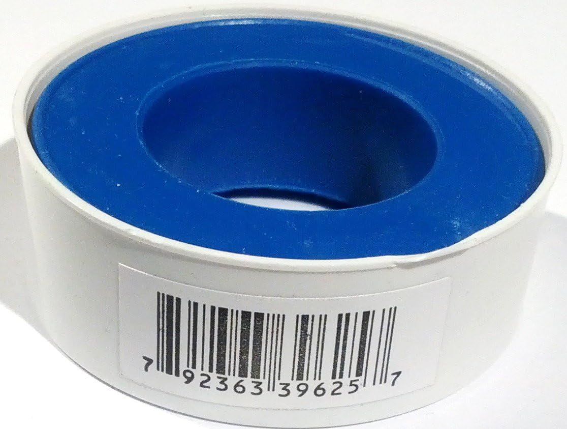 Amazon.com: PTFE (Teflon) Thread Seal Tape, 1/2" x 260" : Industrial ...