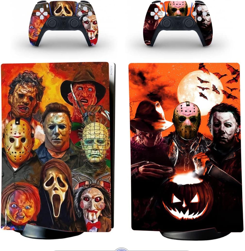 Amazon.com: Skins for PS5 Disk Edition Anime Console and Controller ...