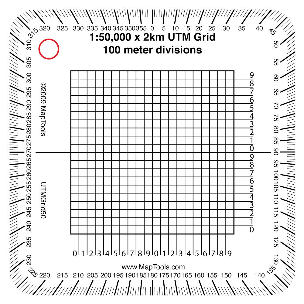 Maptools1 50 000 Scale Pocket Size Utm Grid | Desertcart INDIA