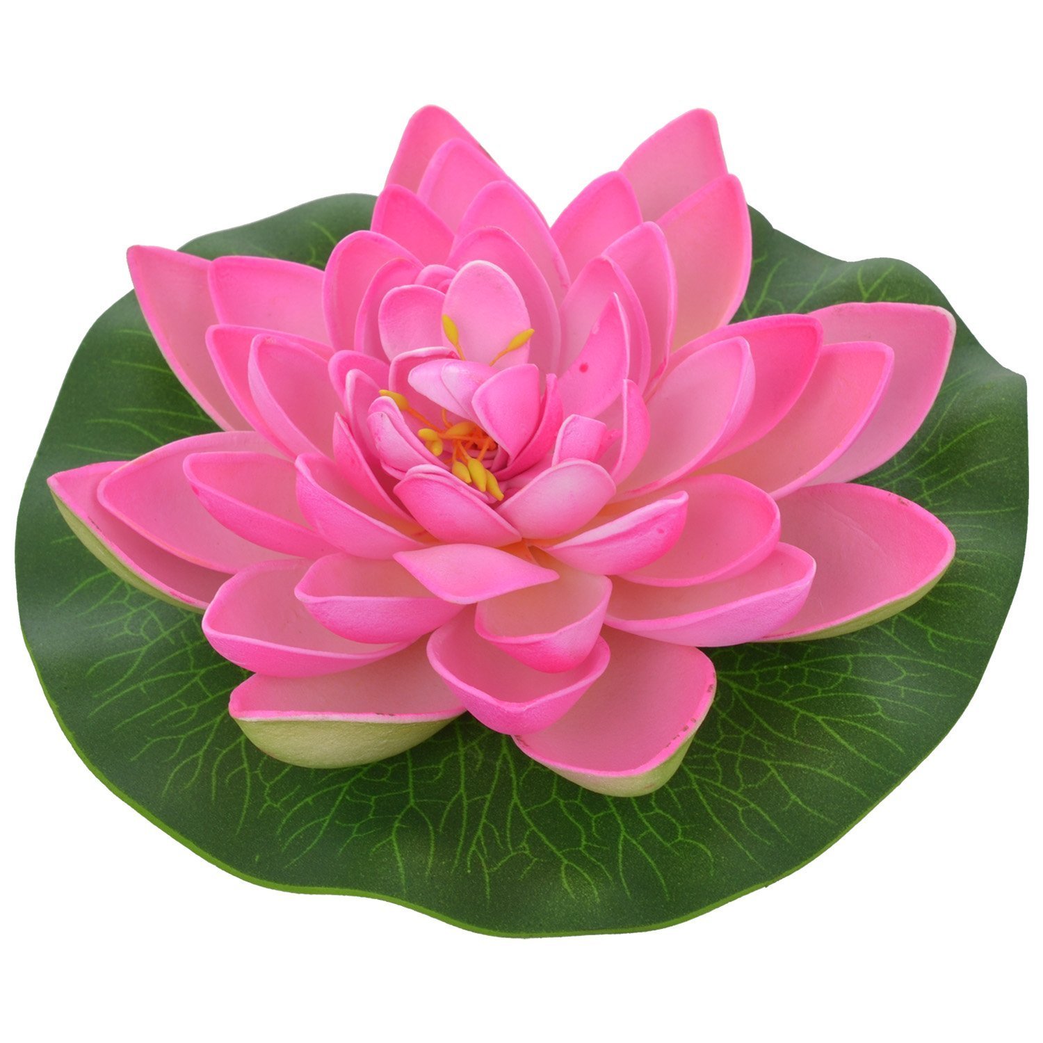Buy Sethi Traders Artificial Lotus Floating Flower with Plastic Pot ...