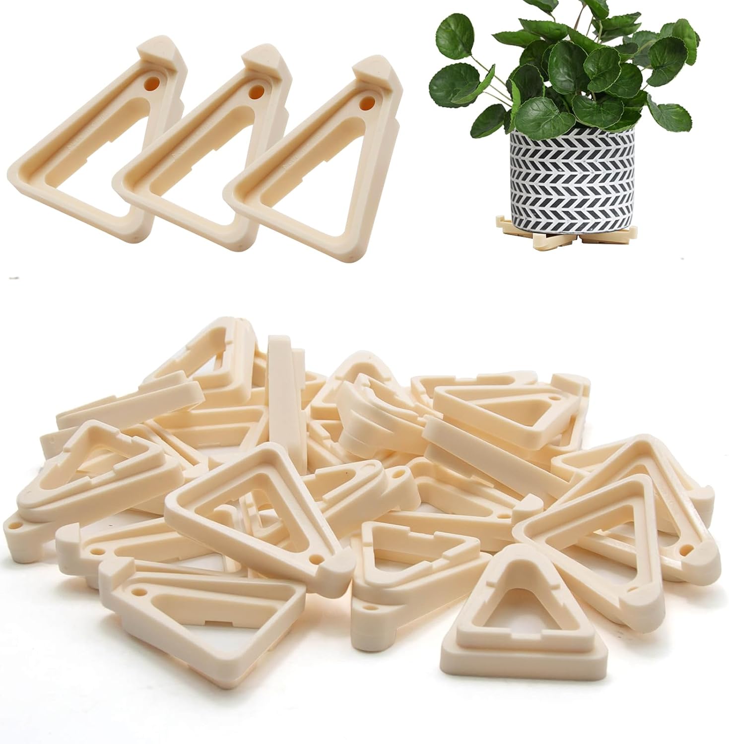 Amazon.com: 24Pcs Plant Pot Feet Pot Feet for Outdoor Planters Flower ...