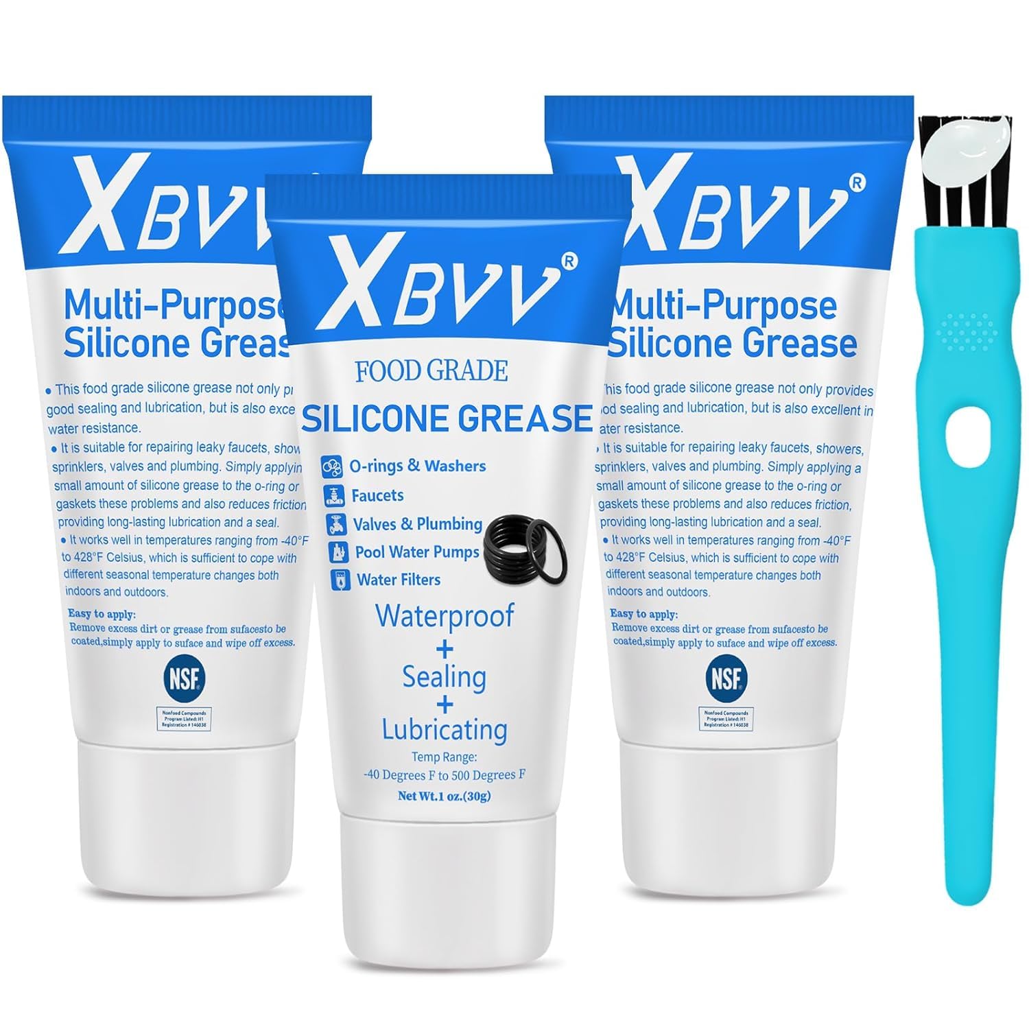 Snapklik.com : XBVV Food Grade Silicone Lubricating Plumber Grease For ...