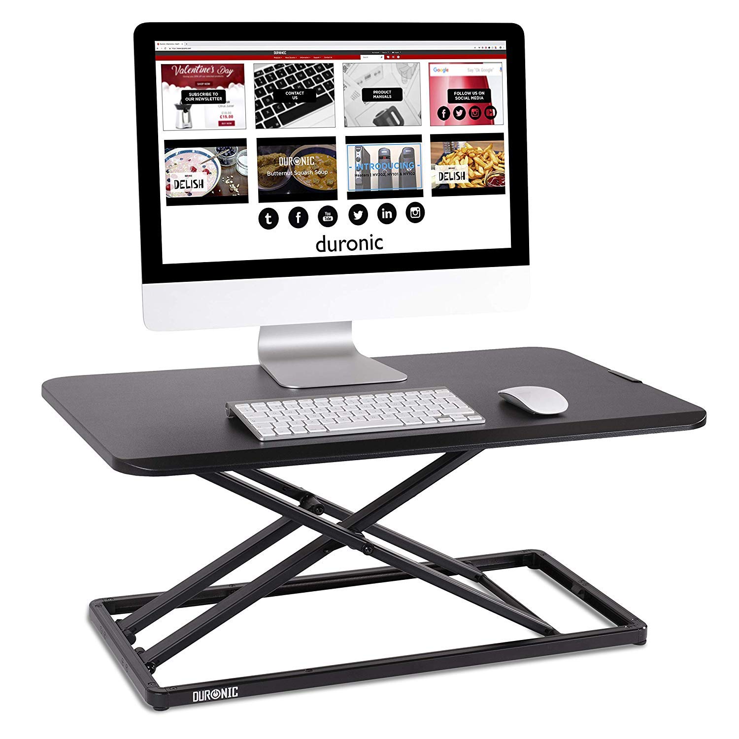 Buy Duronic Sit-Stand Desk DM05D20 | Height Adjustable Office ...