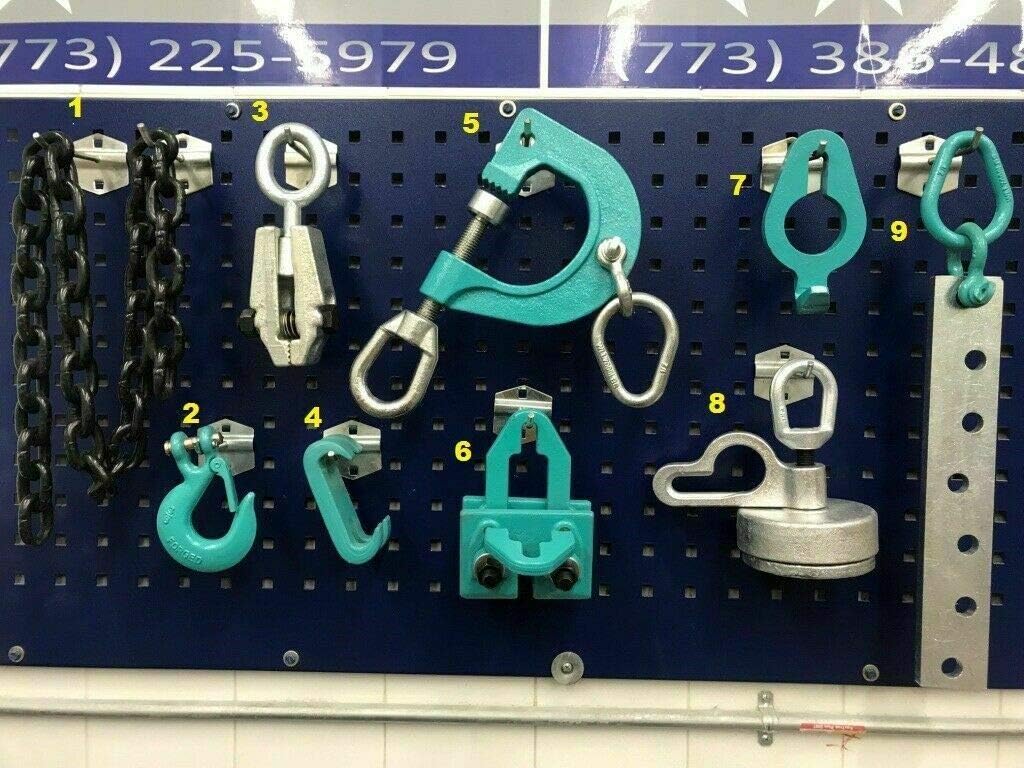 Amazon.com: AUTO BODY FRAME MACHINE 9 PIECE TOOL CHAIN CLAMP SET ...