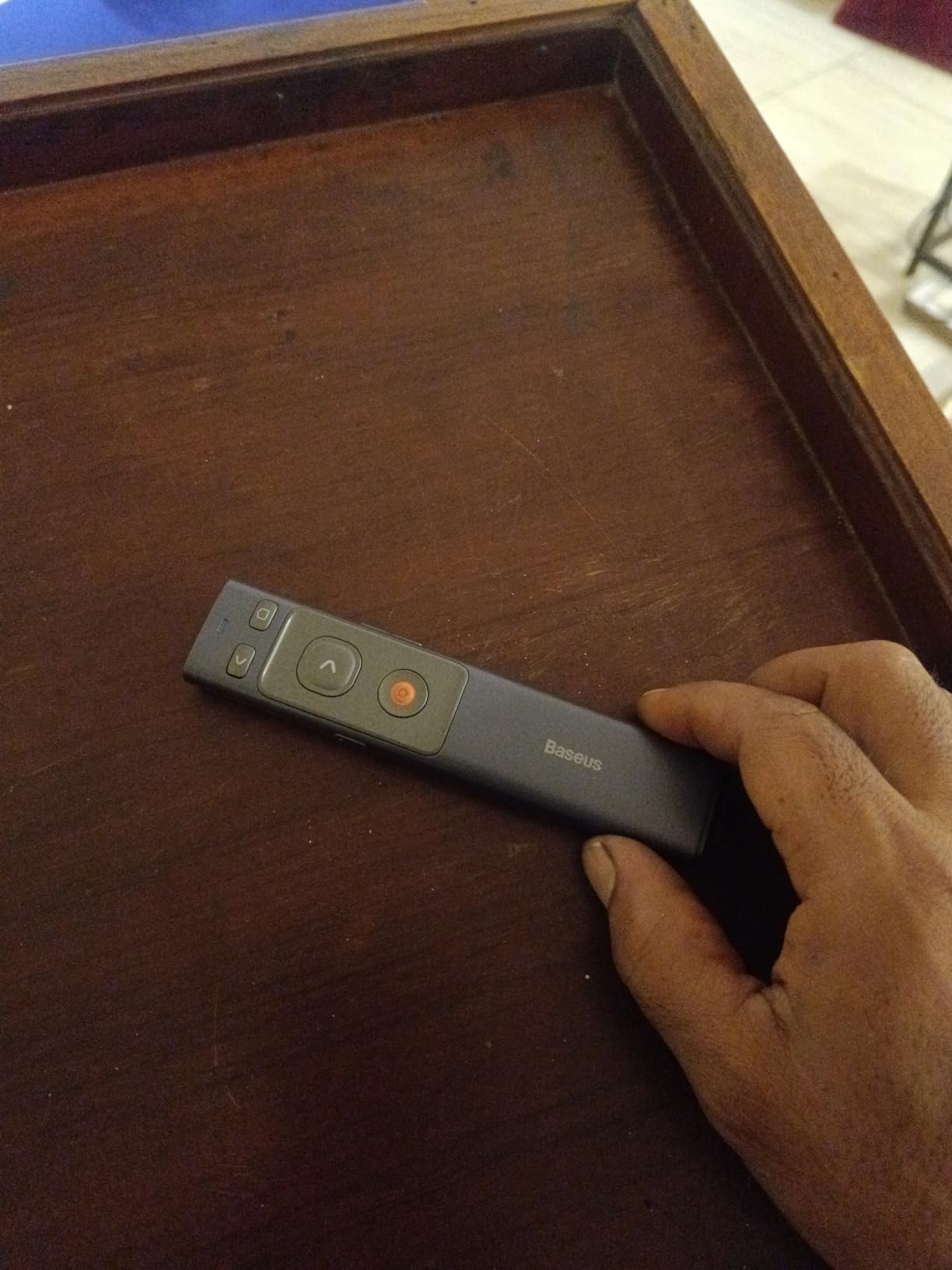 Baseus Orange Dot Wireless Presentation Pointer Presenter Clicker Laser ...