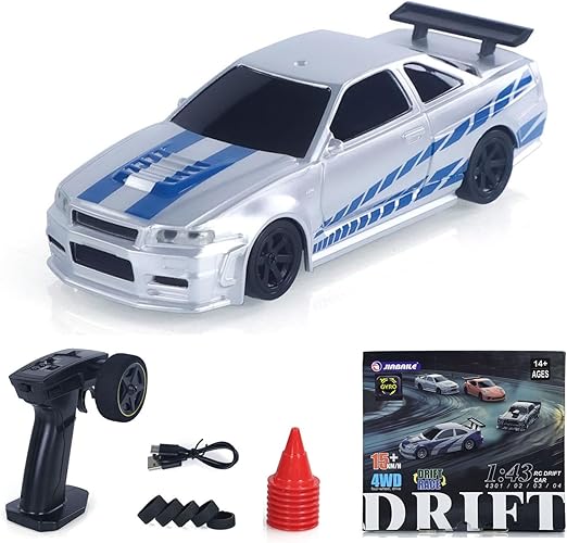 wheelfun 1:43 RC Drift Auto 4WD Hochgeschwindigkeits-Rennfahrzeuge ...