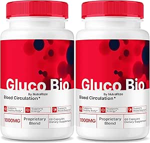 Amazon.com: (2 Pack) GlucoBio Capsules, Official Gluco Bio Support ...