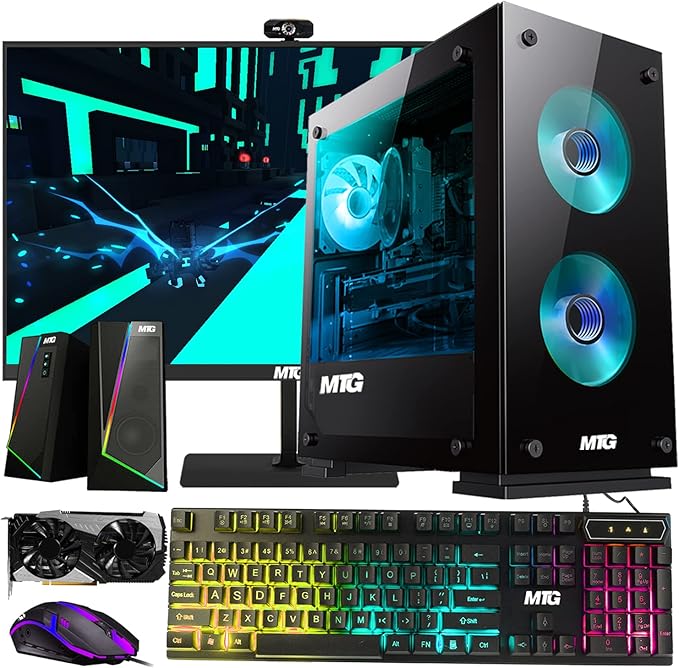 Amazon.com: MTG Aurora 8T Gaming Tower PC- Intel Core i5 8th Gen, RTX ...