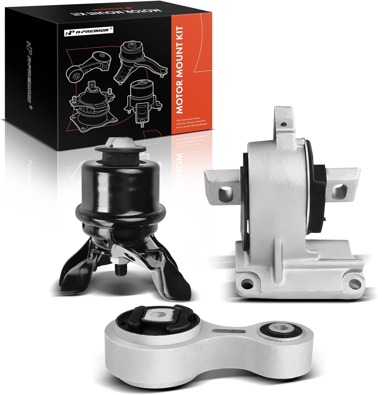 Amazon.com: Set of 3 Engine Motor Mount & Trans Mount Set Compatible ...