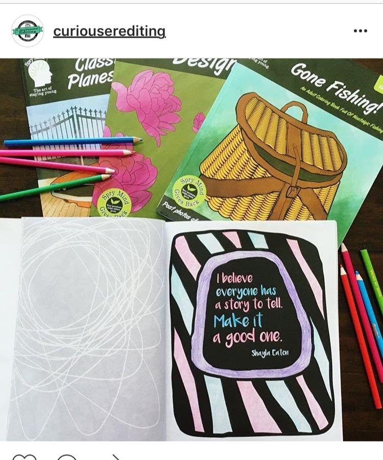 Amazon.com: Color Me Hopeful-A Coloring Book For Adults, Full Of Hope ...