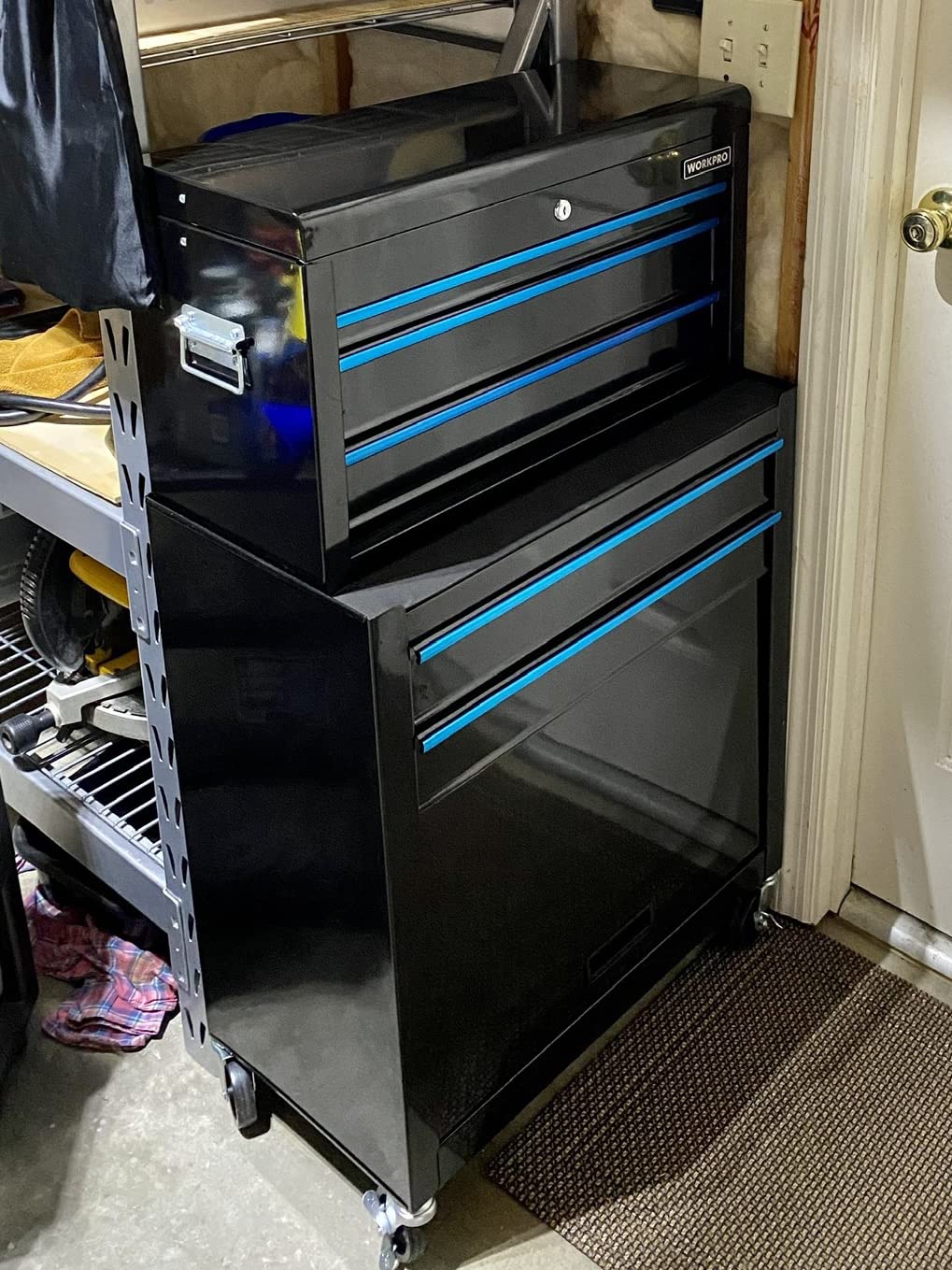 $67/mo - Finance WORKPRO 46-Inch 9-Drawers Rolling Tool Chest, Mobile ...