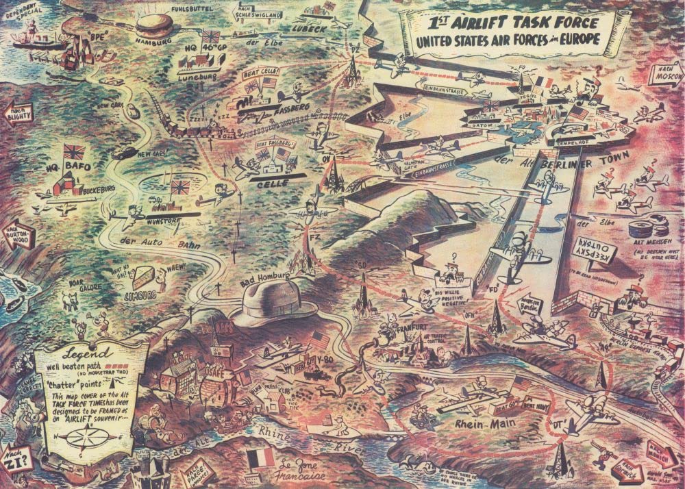 Buy 1000 Piece Jigsaw Puzzle | 1949 of 1st Airlift Task Force United ...