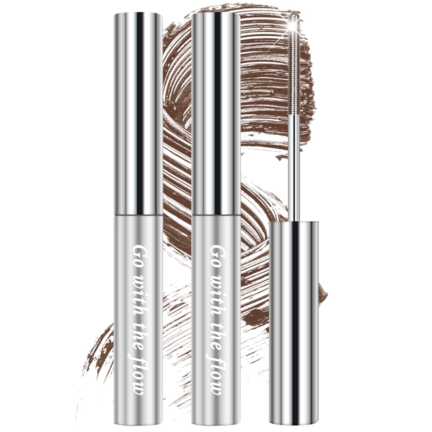 Amazon.com : 2pcs Black Washable Metal Mascara, Iron Wand Mascara ...