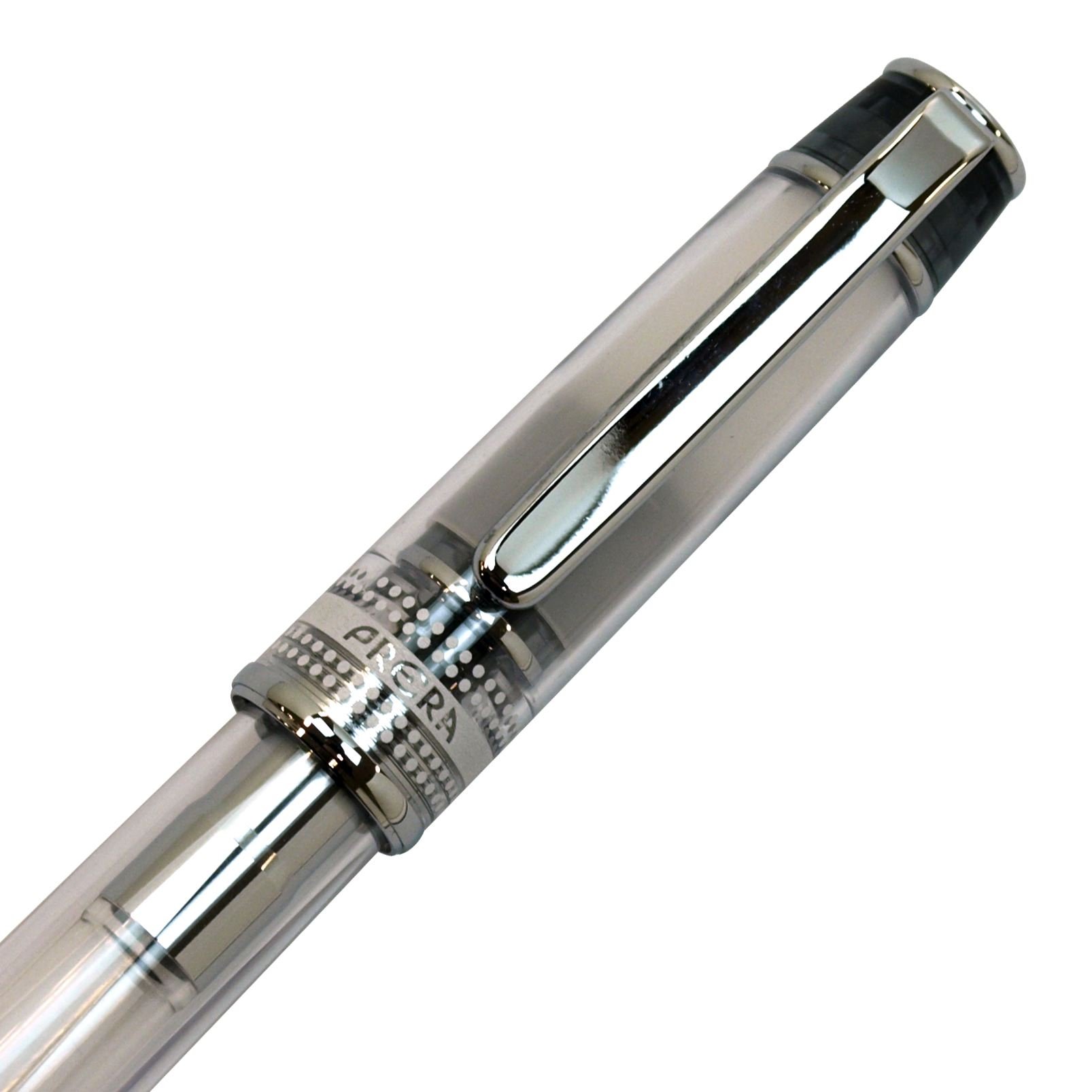 Pilot Prera Iro-Ai Fine-Nib Transparent Black Body Fountain Pen (FPRN ...
