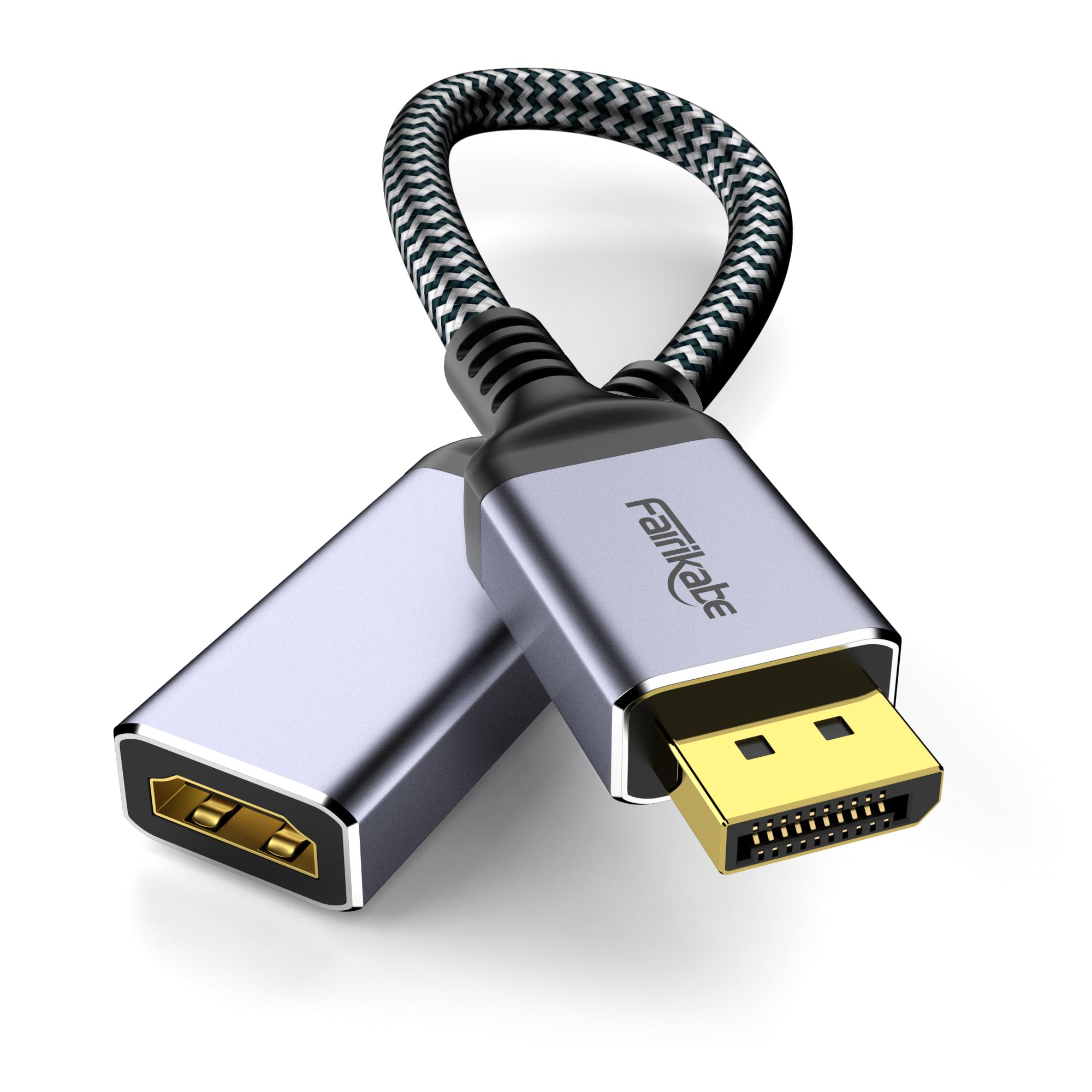 Snapklik.com : Fairikabe DisplayPort To HDMI Adapter, 4K, Extended ...