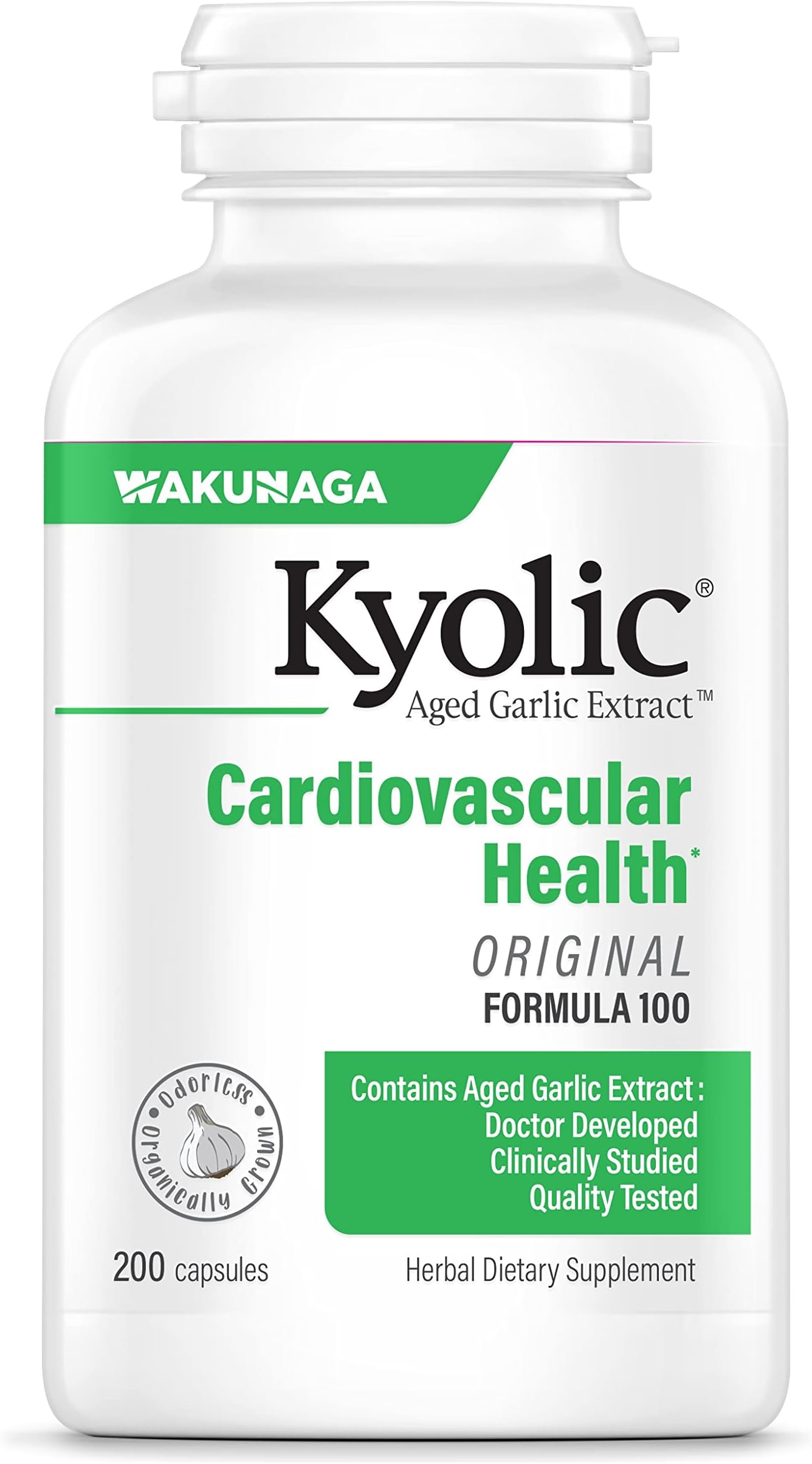 Amazon.com: Kyolic Aged Garlic Extract Formula 100, 300 Capsules