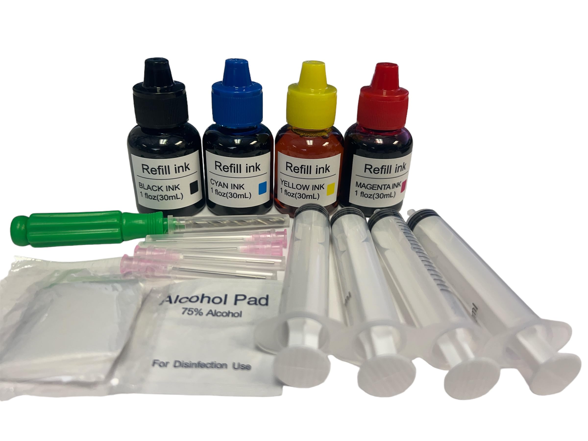 Amazon.com: Universal Premium Combo Ink Refill Kit for Canon PG-245 CL ...