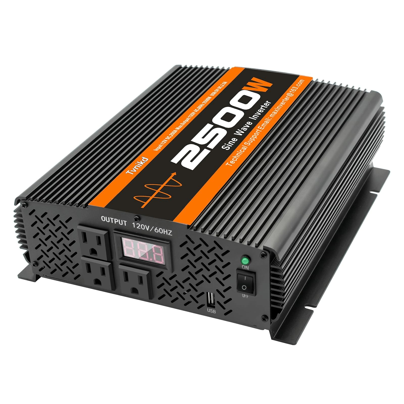 Amazon.com: TVNIKD 2500W Inverter Pure sine Wave Inverter 2000 watt ...