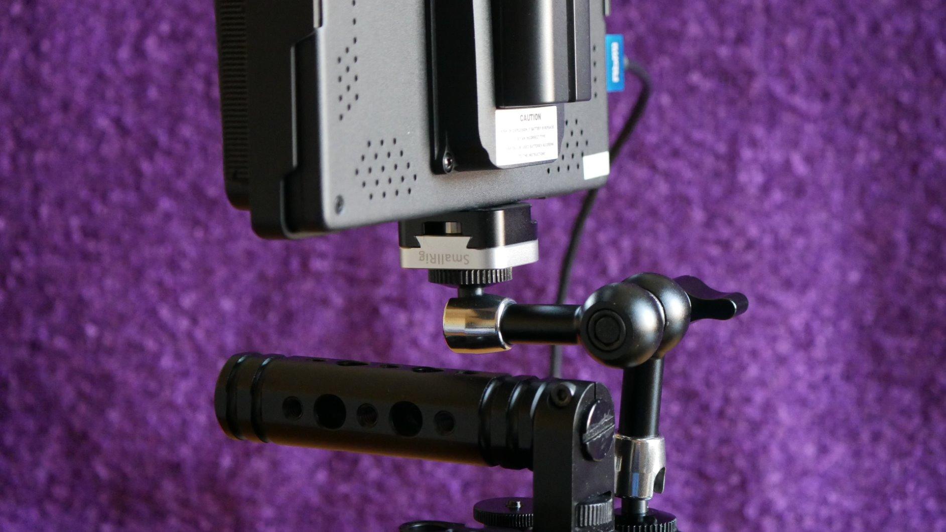 SMALLRIG Field Monitor Mount/Mini Quick Release Plate for LCD Monitors ...