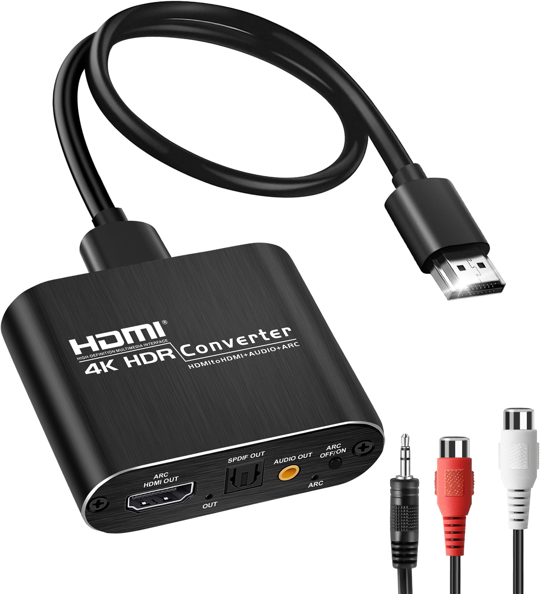 Amazon.com: avedio links HDMI ARC Audio Extractor Converter 4K@60Hz ...