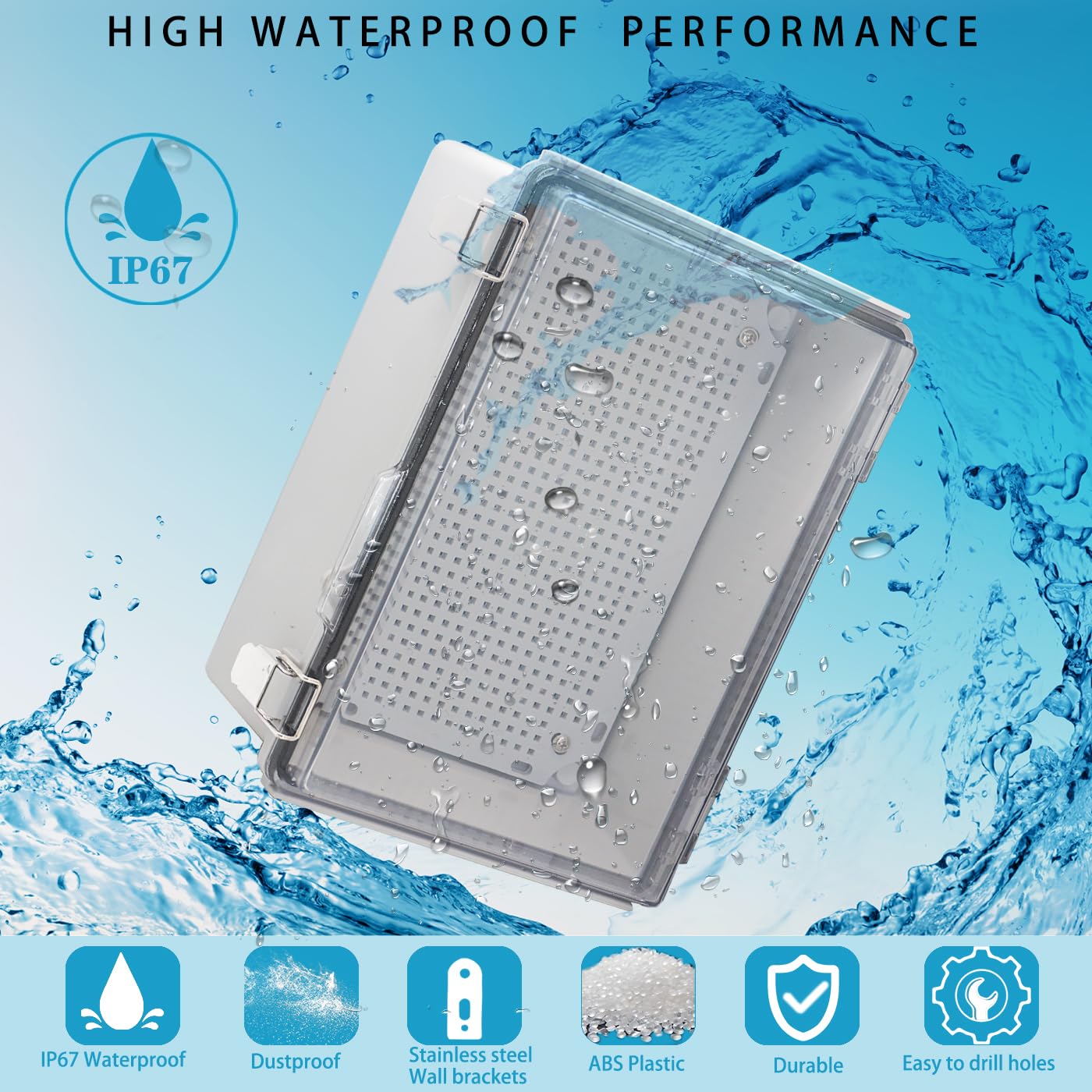 Snapklik.com : YETLEBOX Waterproof Electrical Box Junction Box ...