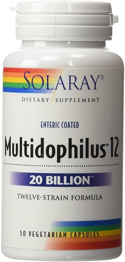 Amazon.com: Solaray Multidophilus 12 Supplement, 50 Count : Health ...