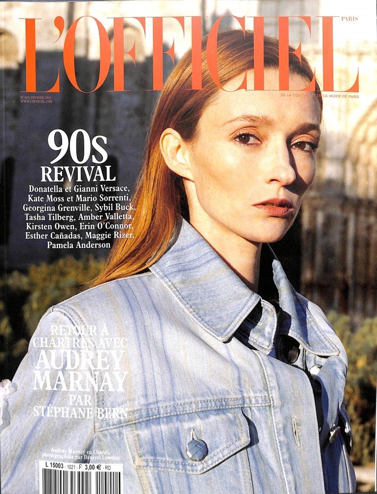 Amazon.com: L'Officiel Paris Magazine (February, 2018) 90s Revival ...