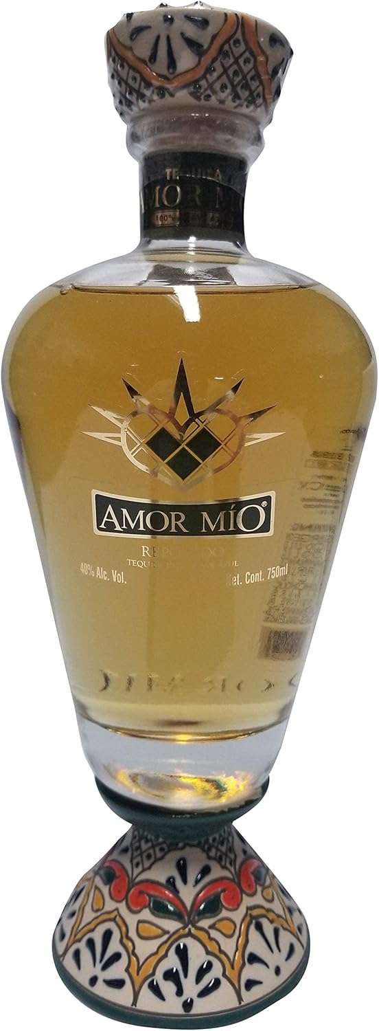 Amazon.com: Amor Mio, Tequila Reposado Handcrafted Limited bottle ...