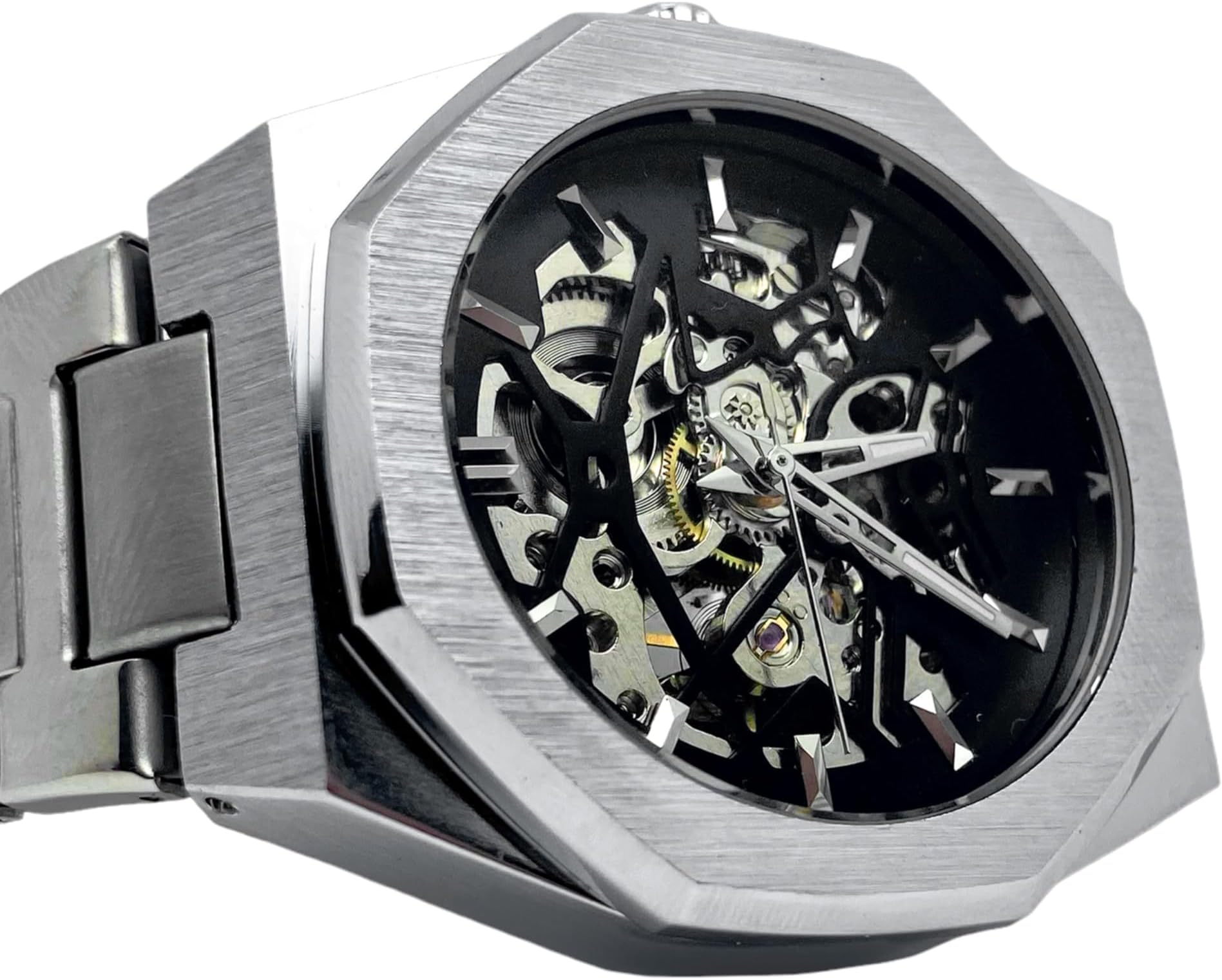 Calithe™ Phantomuhr, mechanische Uhr für Herren, wasserdichte Tagesuhr ...