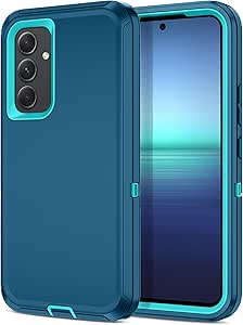 Amazon.com: I-HONVA for Samsung Galaxy A54 5G Case Shockproof Dust/Drop Proof 3-Layer Full Body ...