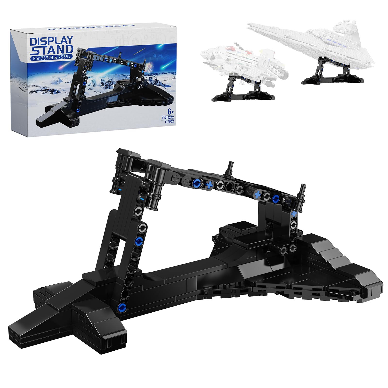 Amazon.com: Display Stand Compatible with Lego 75394 & 75357, Imperial ...