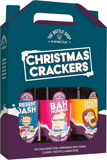 The Bottle Shop Christmas Crackers Beer Selection : Amazon.co.uk: Grocery