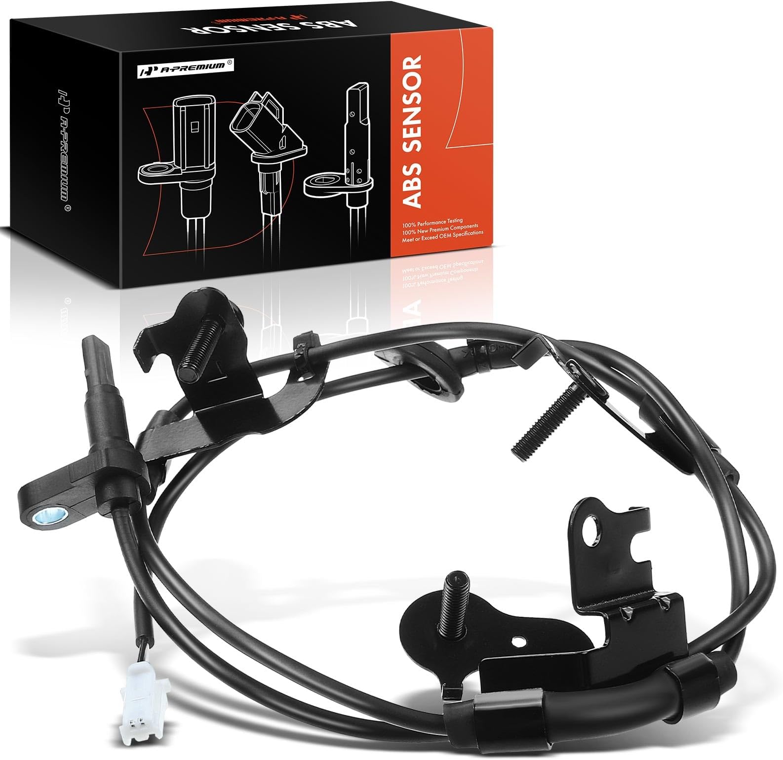 Amazon.com: Set of 2 Rear Left and Right ABS Wheel Speed Sensors for ...