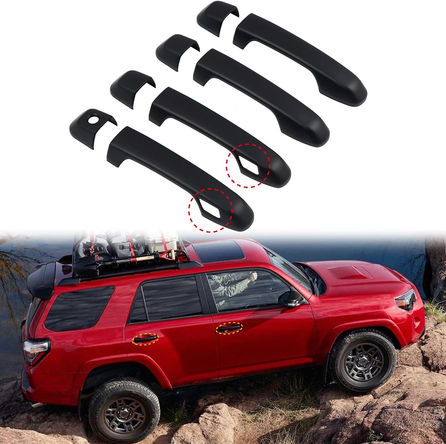 Amazon.com: for Toyota 4Runner 2010-2024 Exterior Overlays Blackout Kit ...