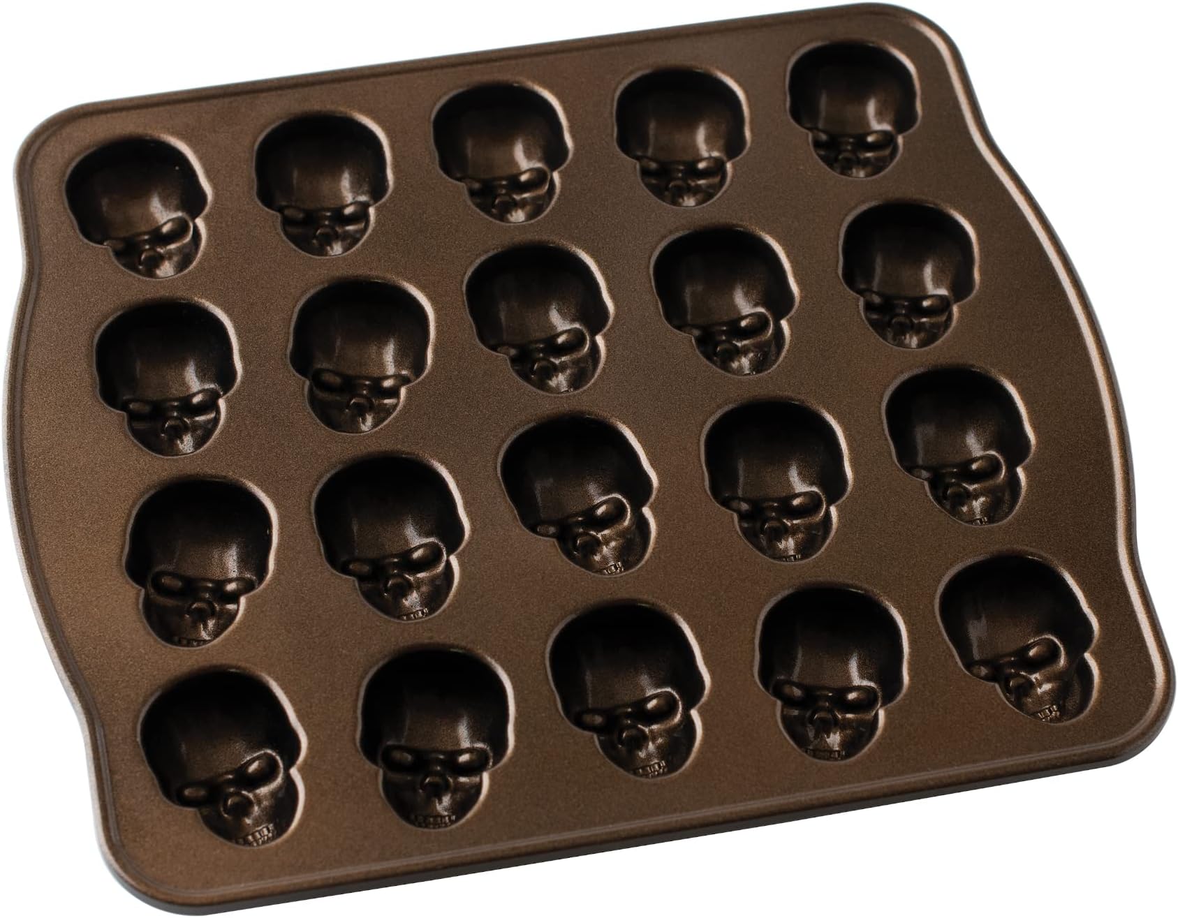 Amazon.com: Webake Skull Cake Pan Silicone Gelatin Cakelet Mold Skull ...