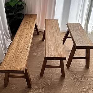 Amazon.com: Indoor vintage narrow bench for bedroom hallway,Farmhouse ...