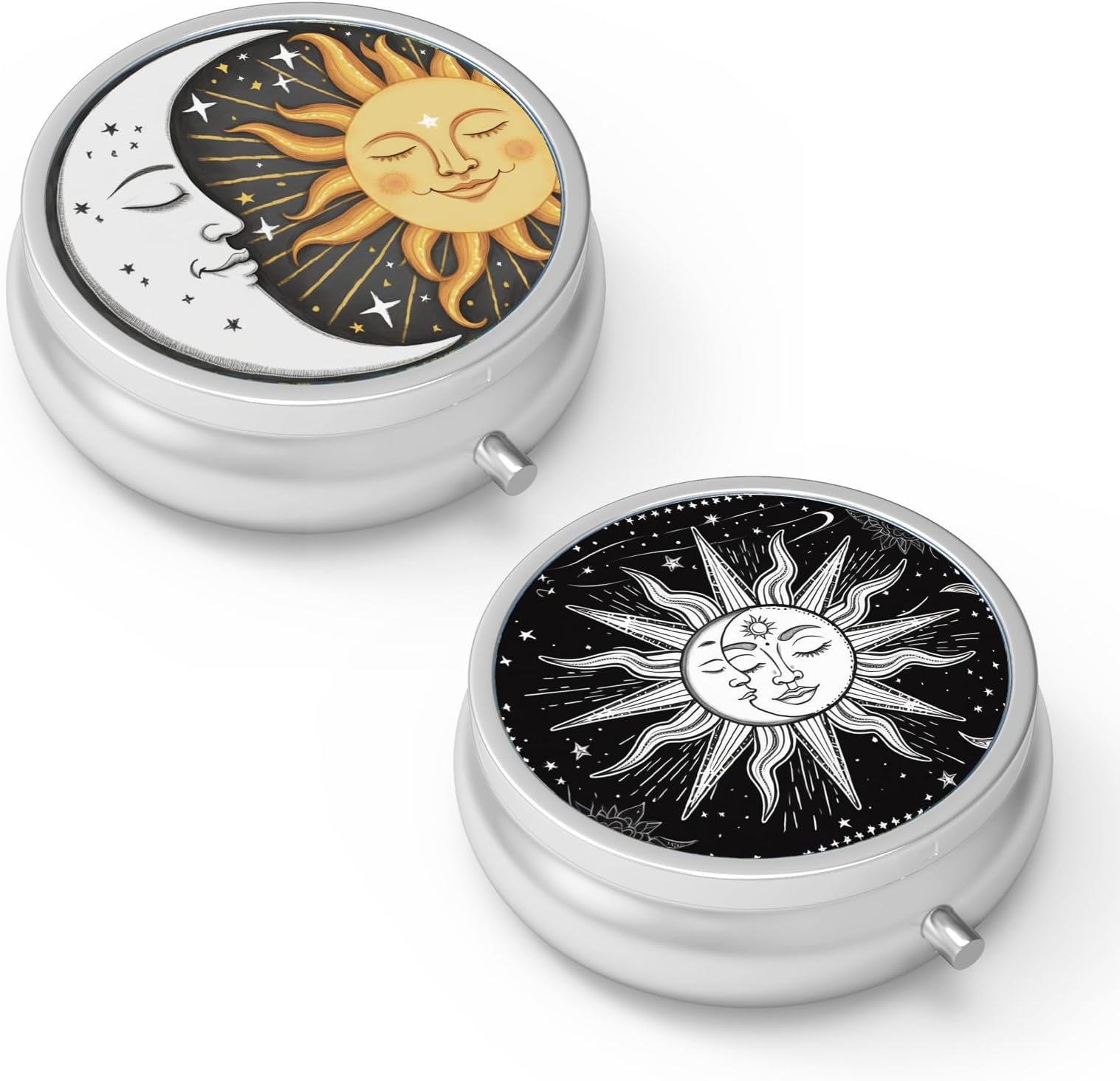 Amazon.com: Small Pill Box (3 Pack), Daily Mini Pill Organizer Portable ...