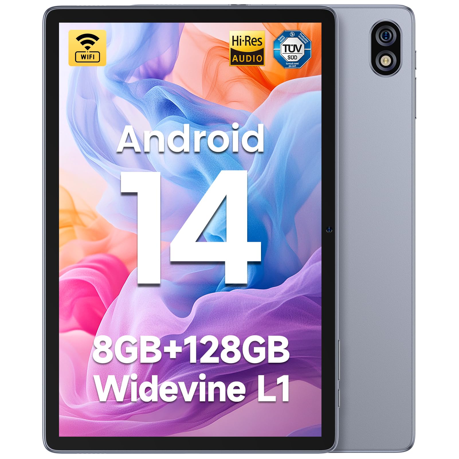 Amazon.com : Ulefone Android 14 Tablet, Tab W10 WiFi Tablets 10.1" 8GB ...