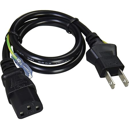 Amazon.co.jp: アイネックス AC電源ケーブル 0.5m ACP-05B : パソコン・周辺機器