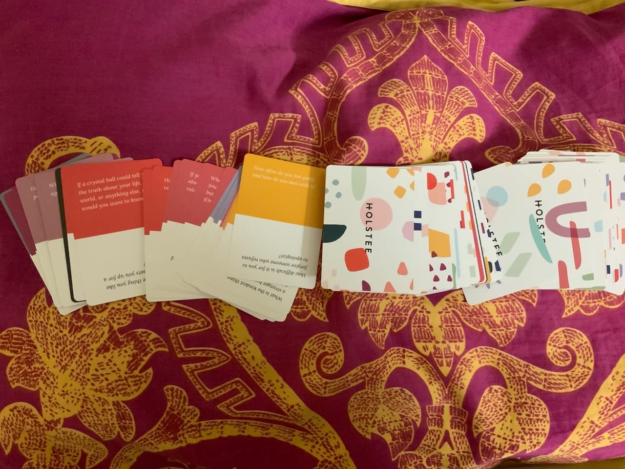 Holstee Reflection Cards - A Deck of 100 + Questions to Spark ...