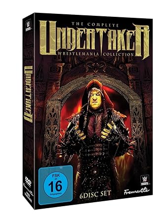 Amazon.com: WWE: UNDERTAKER - THE COMPLETE WRESTLEMANIA COLLECTION ...