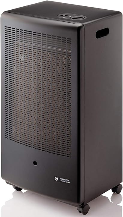 Stufa a gas olimpia splendid 99383 stovy 3100 w prodotto in italia nero ...