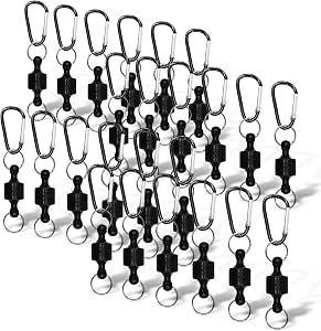 Amazon.com: YERGOFE Camping Magnetic Hooks - Magnet Clip Hanger (24 ...