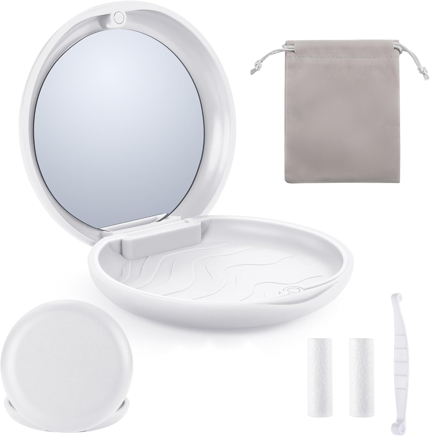 Amazon.com : Premium Retainer Case Kit with Mirror, Invisalign case ...